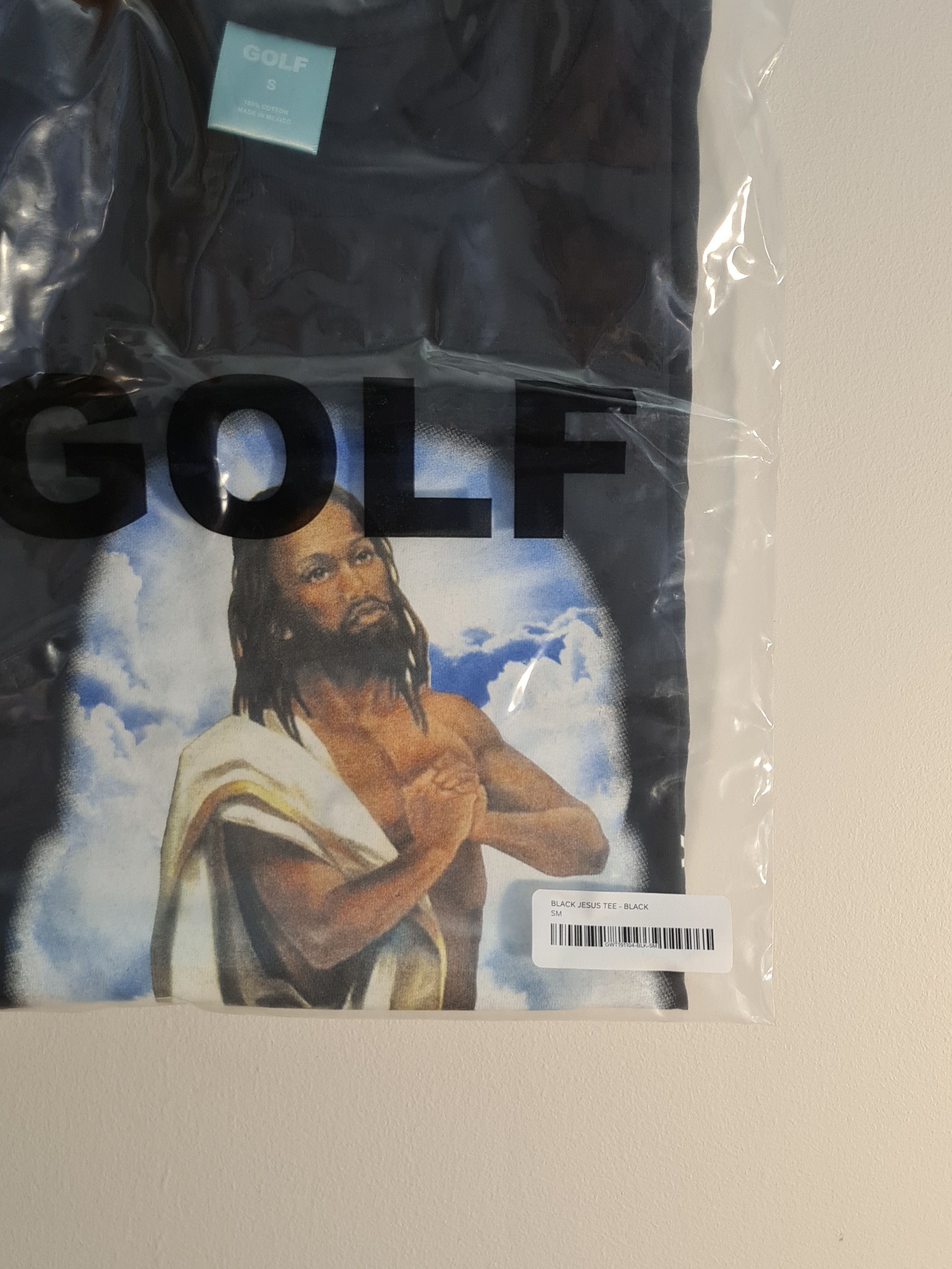 Golf Wang × Tyler The Creator Black Jesus Tee | Grailed