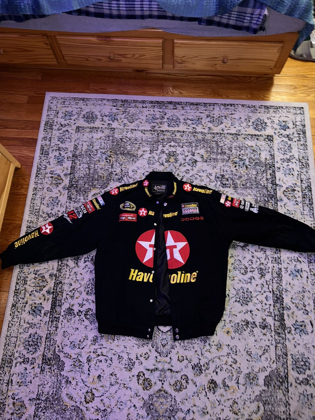 Chase Authentics × NASCAR Vintage Texaco Havoline NASCAR Racing Jacket ...