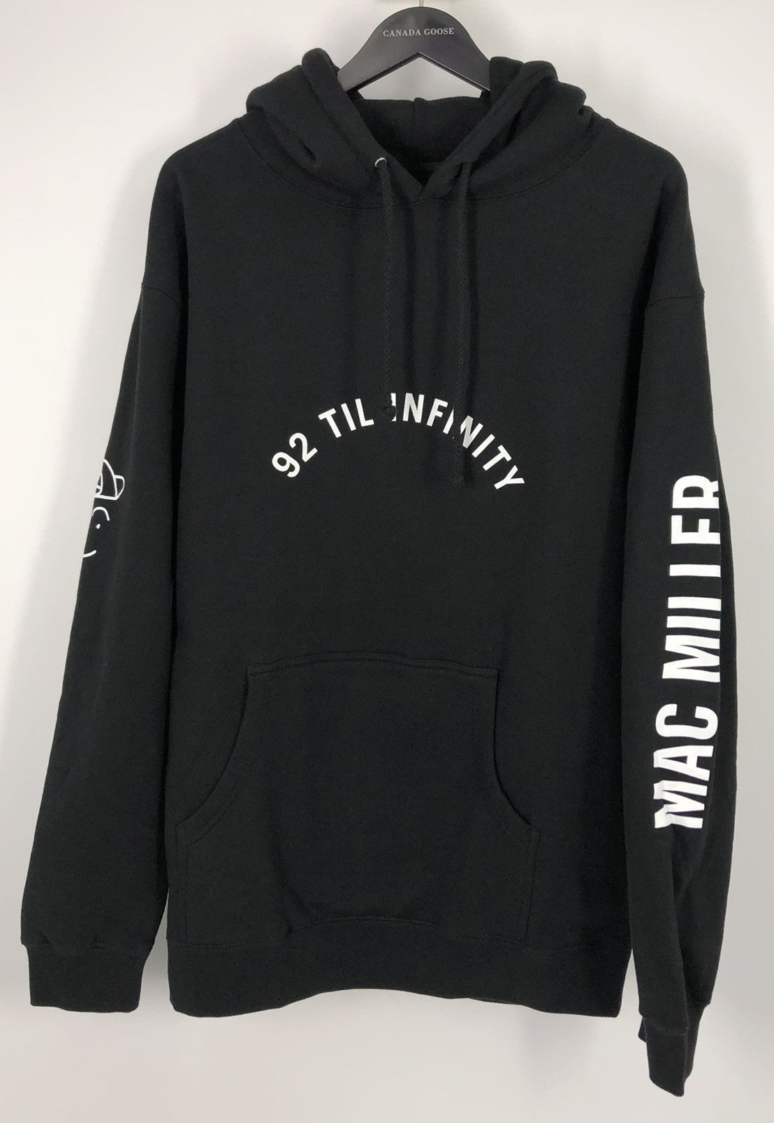 Mac Miller Mac Miller 92 Til Infinity Swimming Circles Black Hoodie ...