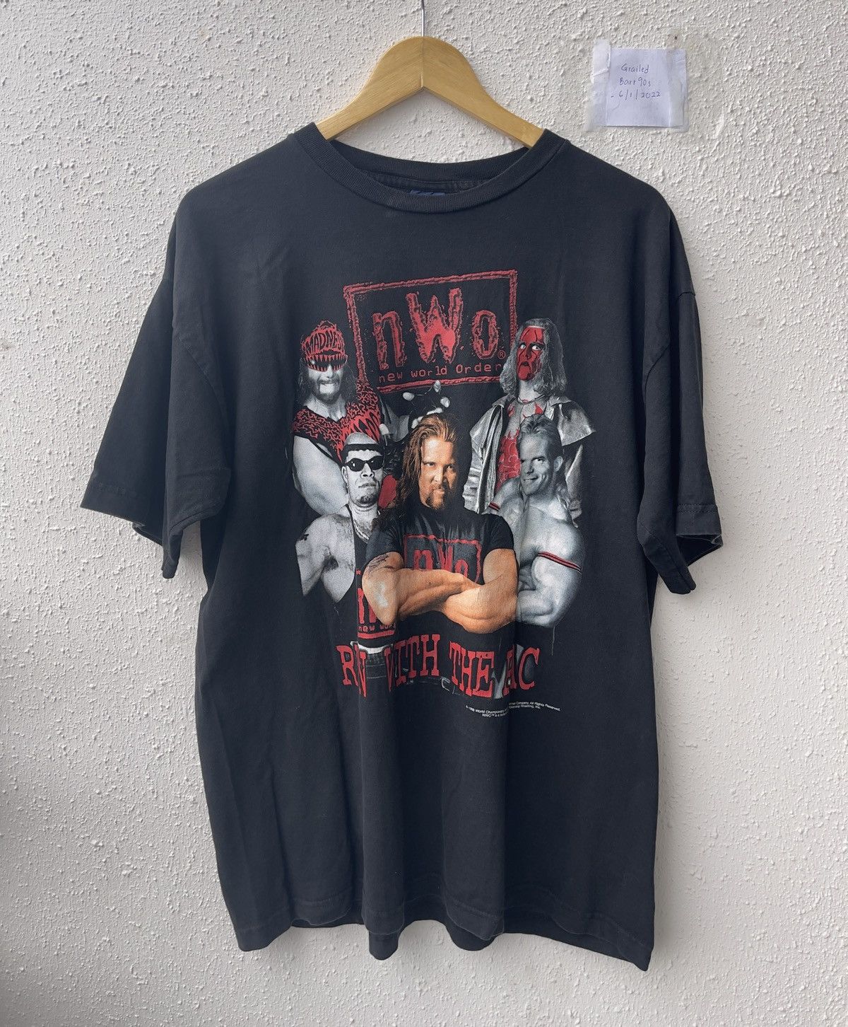 Vintage Vintage Nwo Run With The Pac Tshirt | Grailed