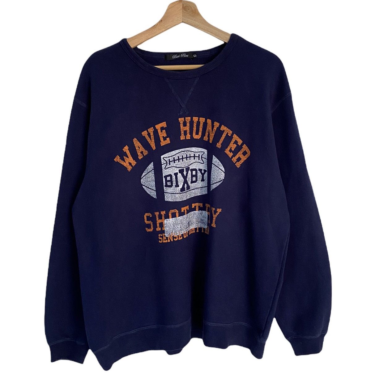 Vintage WAVE HUNTER BIXBY RUGBY SWEATSHIRT DESIGN | Grailed