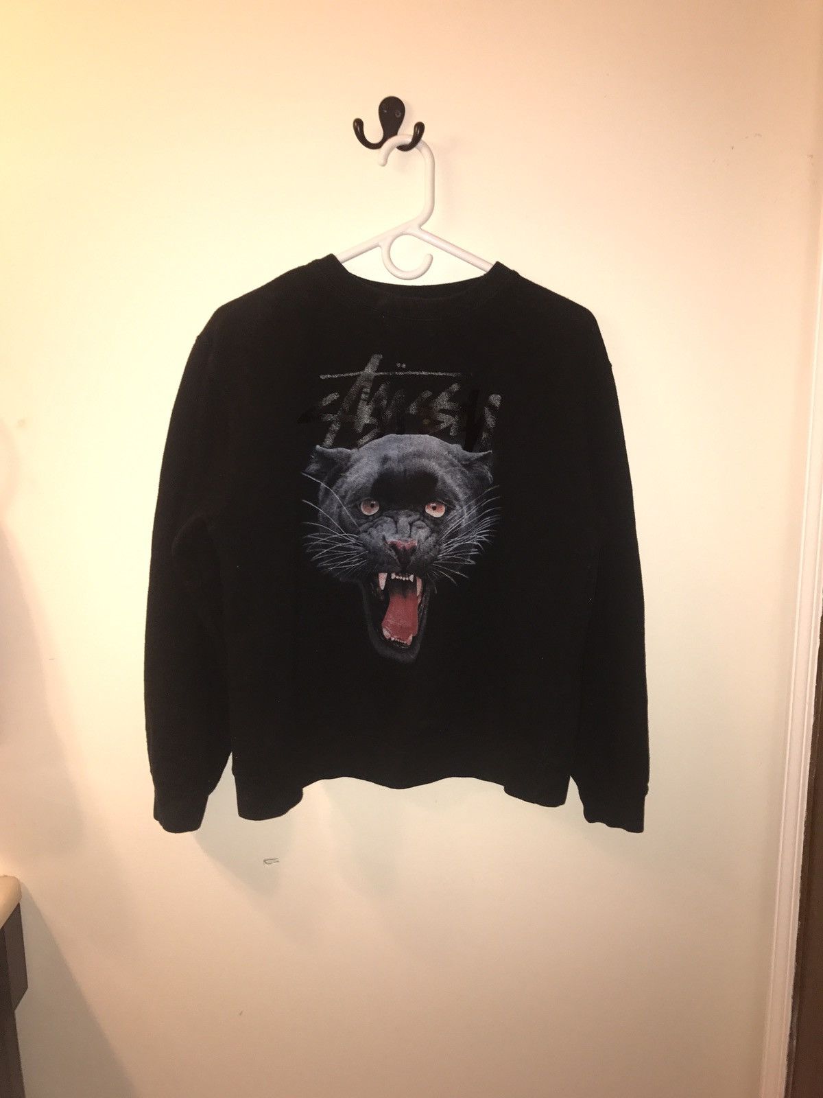 Stussy Stussy Cat Crew neck | Grailed