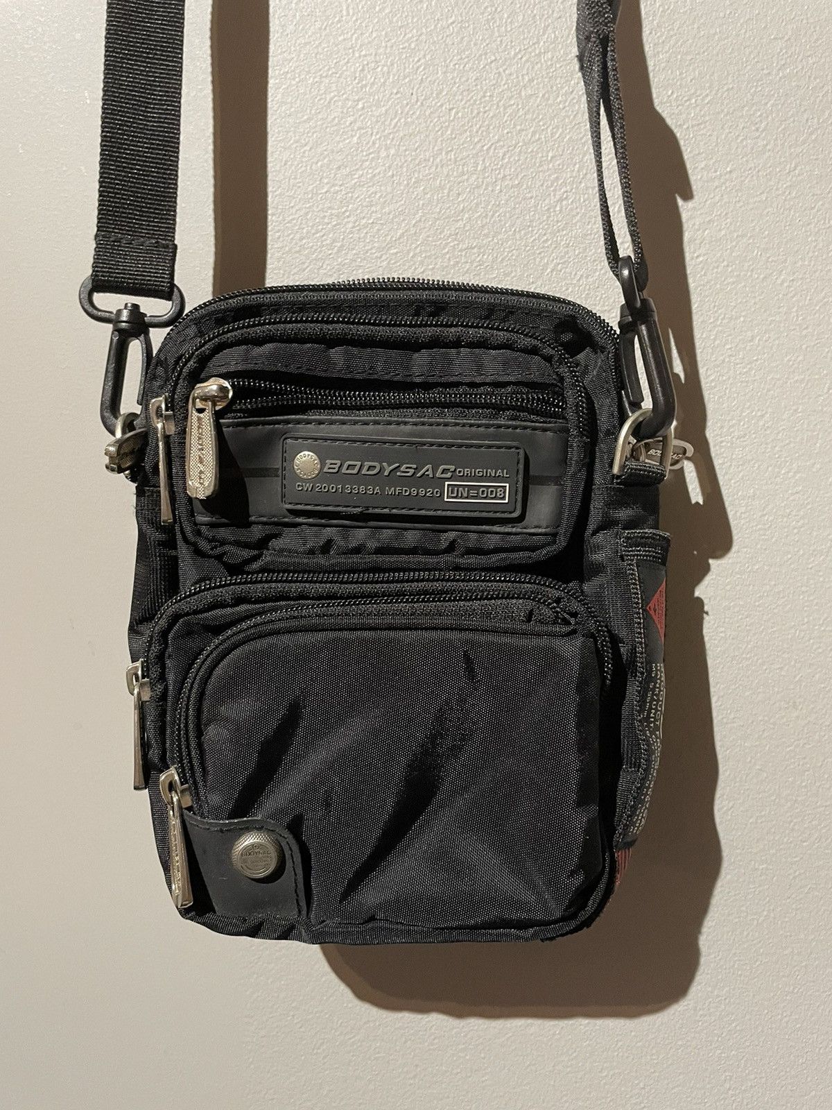 Streetwear × Vintage 90s bodysac cordura crossbody sling bag | Grailed