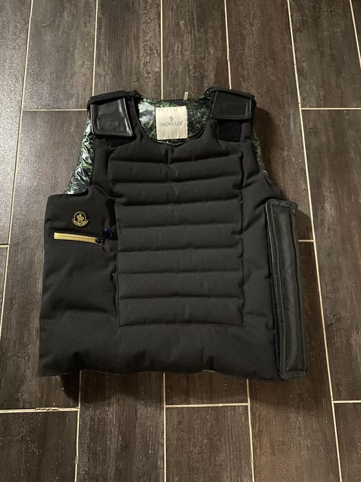 Moncler RARE Pharrell X Moncler Bullet Proof Giblet Vest | Grailed