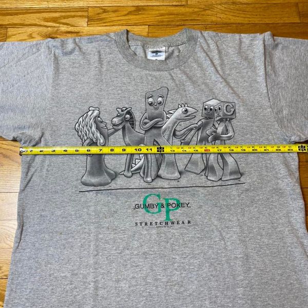 Vintage Vintage 90’s Gumby & Pokey stretch wear tee shirt | Grailed