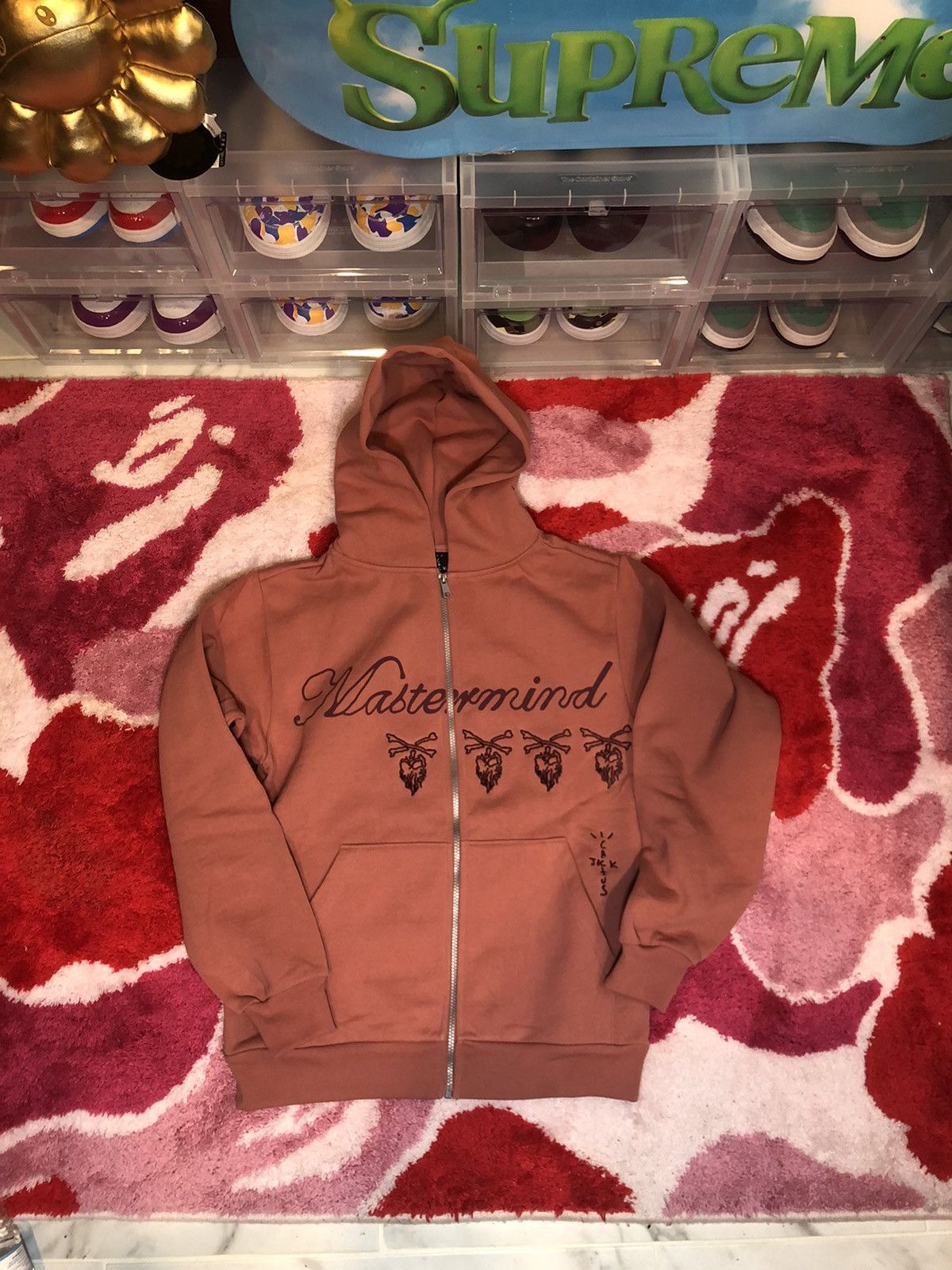 Mastermind Japan × Travis Scott Cactus Jack For Mastermind Skull Zip Up ...