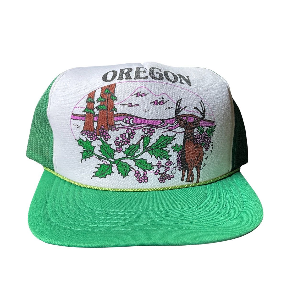 Vintage Vintage Oregon Snapback Trucker Mesh Hat 70s NCAA | Grailed
