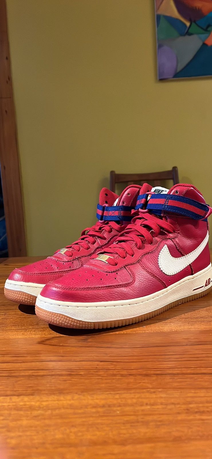 Nike Air Force 1 Gym Red High | Grailed