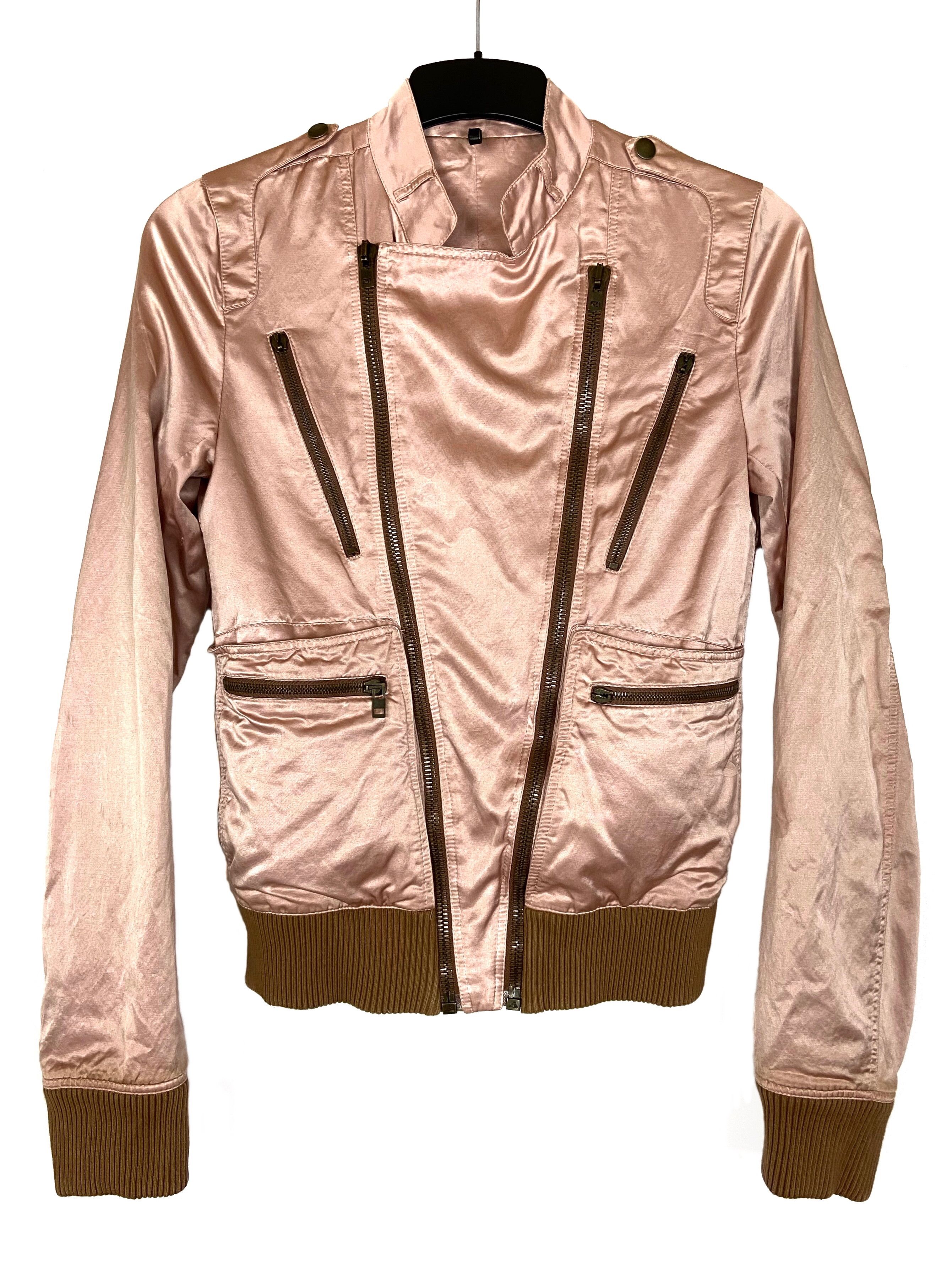 Dior × Hedi Slimane S/S 2006 Sample/Prototype Satin Jacket (SS06, Homme ...