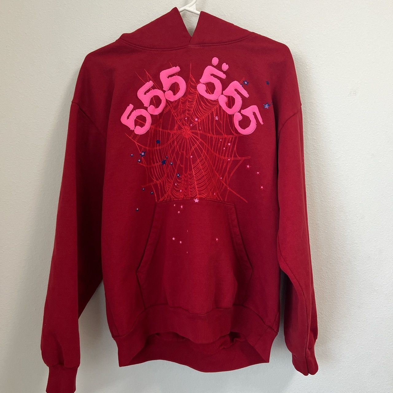 Sp5der SPIDER WORLDWIDE ANGEL NUMBER 555 HOODIE | Grailed
