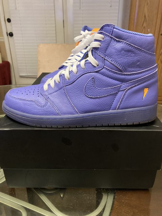 Jordan Brand Air Jordan 1 Retro High OG G8RD Rush Violet Gatorade Pack ...