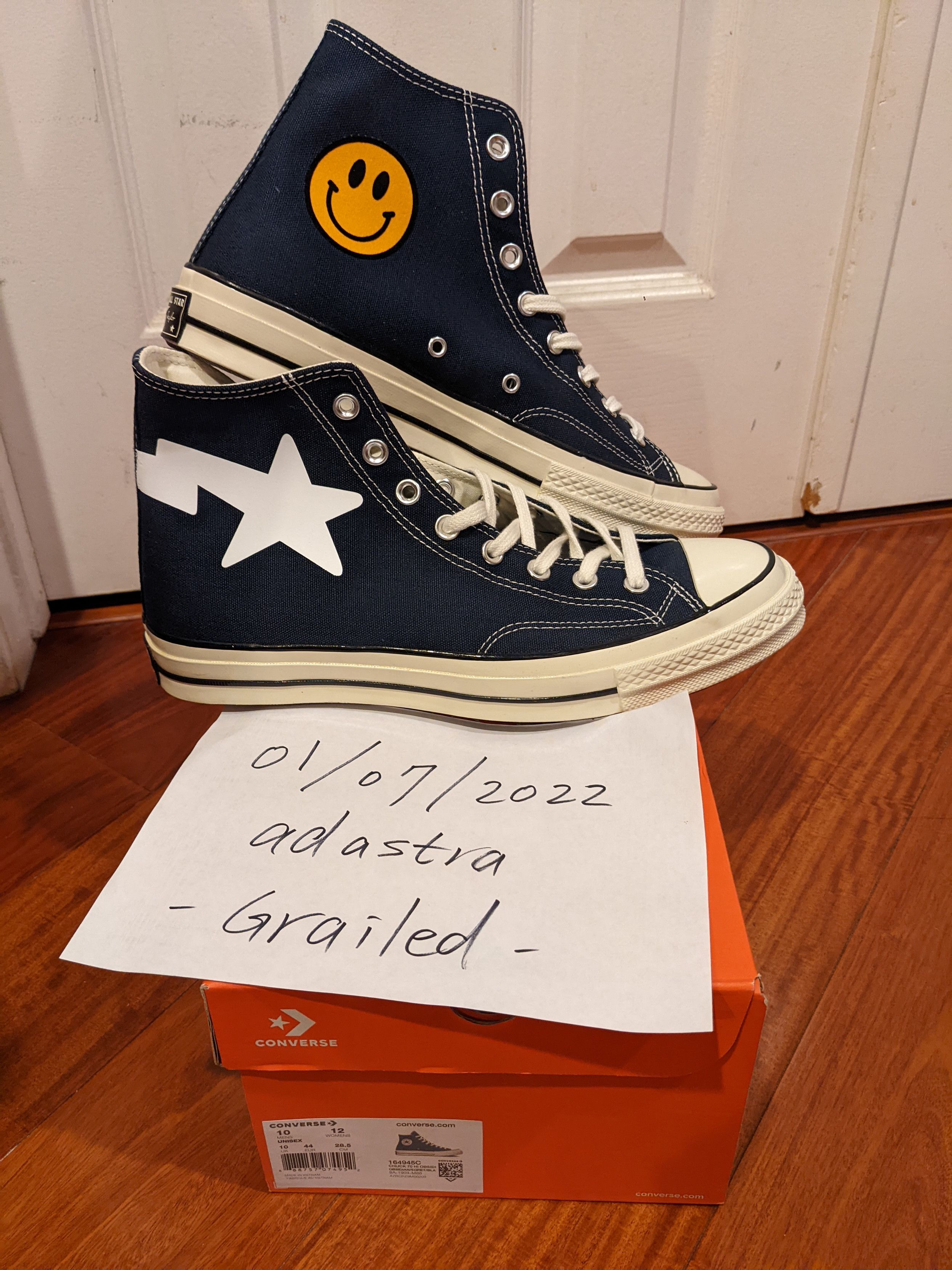 Converse × Market Converse Chinatown Market Chuck 70 Bootleg Bapesta ...
