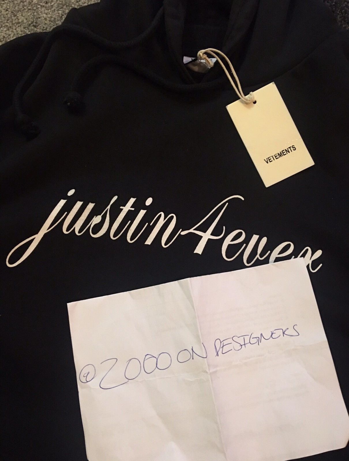 Vetements Eleven Inch Gun Club (Justin 4ever) | Grailed