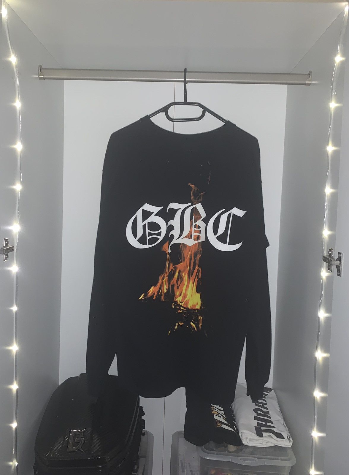GOTHBOICLIQUE Campfire 𝕲𝕭𝕮 GOTHBOICLIQUE Long Sleeve X Lil Peep ️ | Grailed