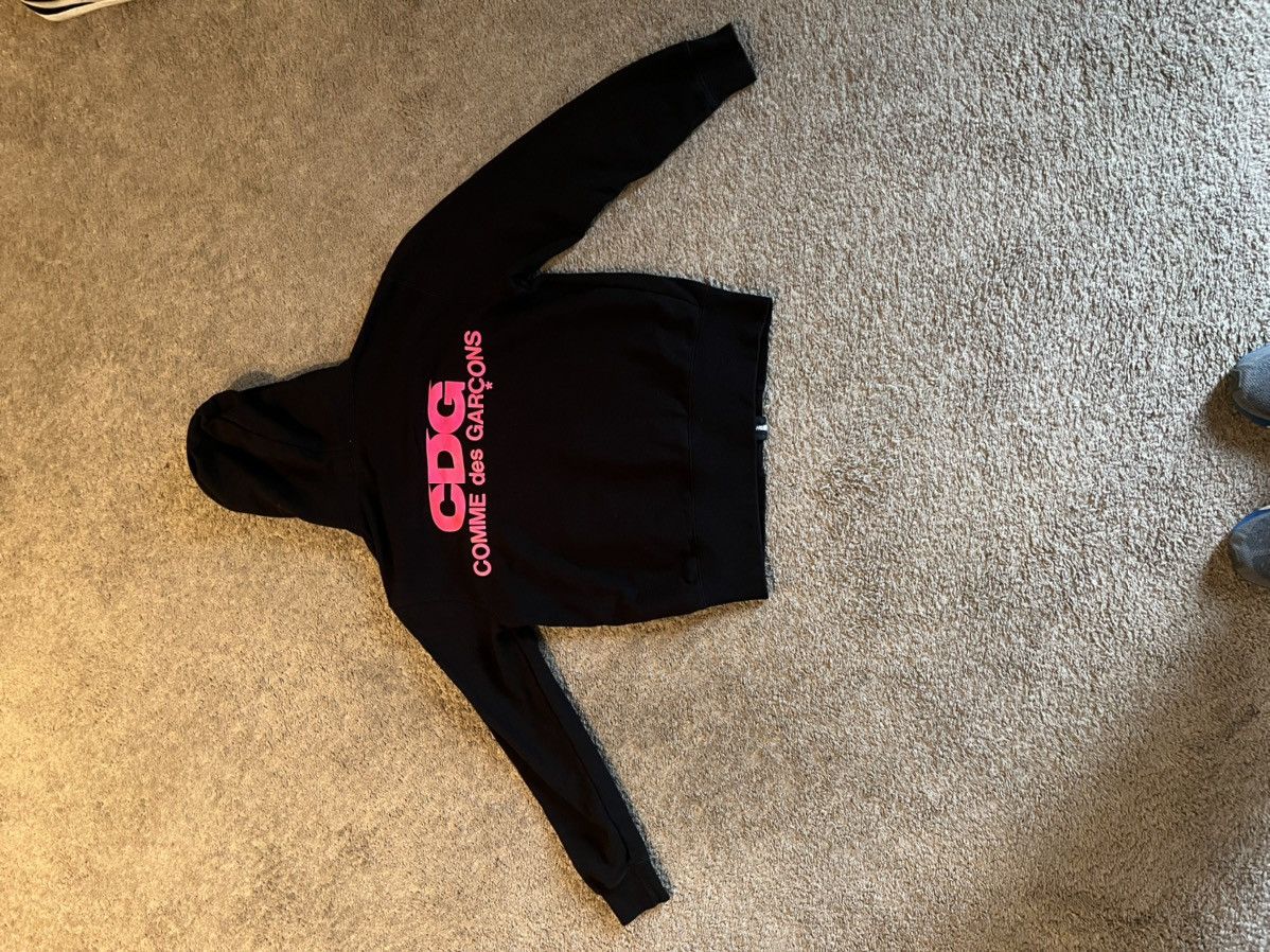 CDG CDG CDG × Comme des Garcons CDGCDGCDG Zip up Hoodie | Grailed