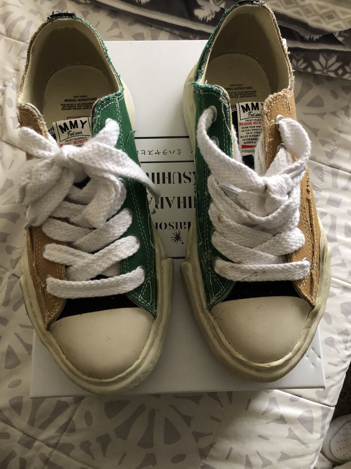 Miharayasuhiro Miharayasuhiro Melted Converse | Grailed