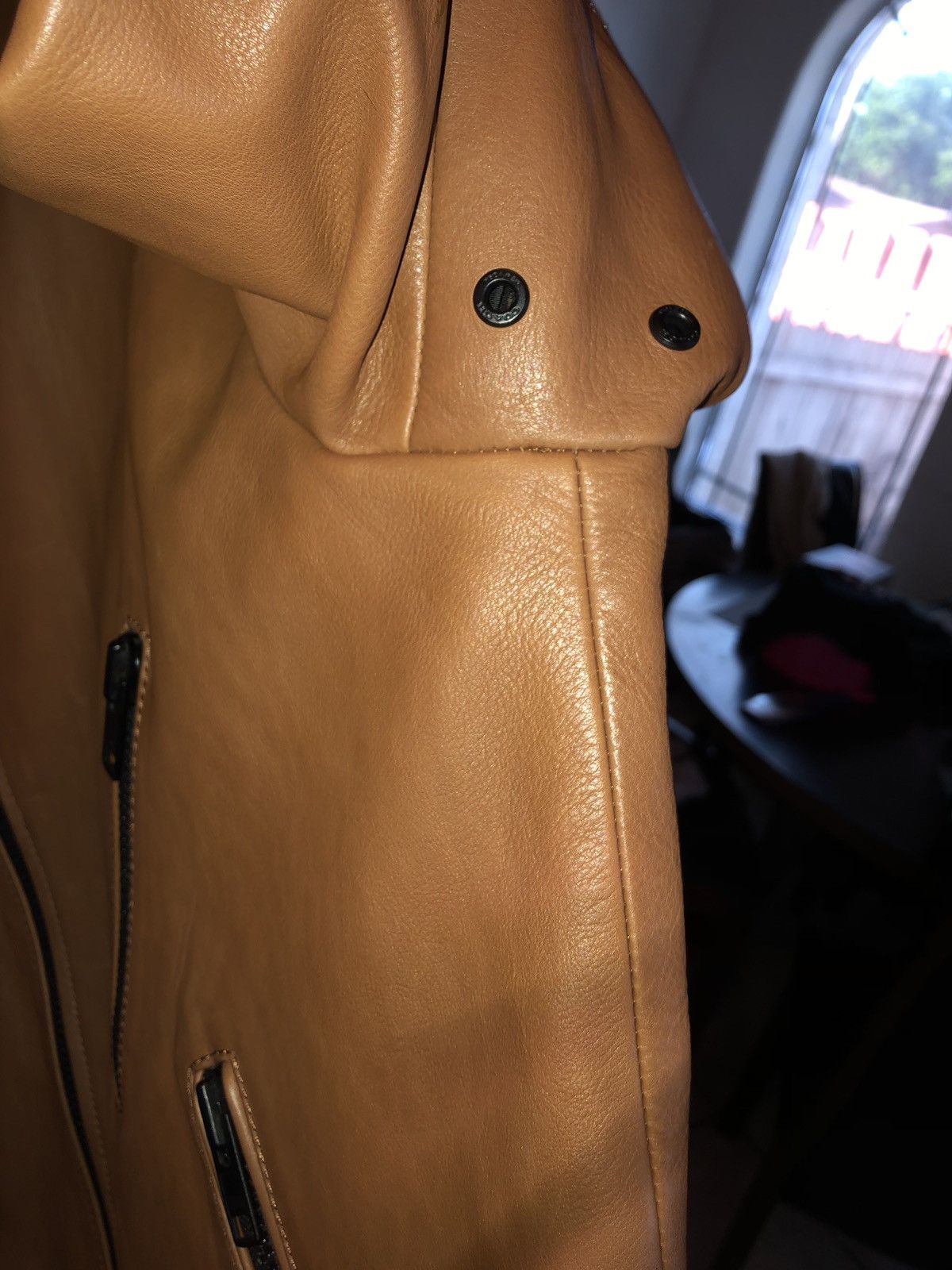 Coach LAST DROP Coach Motorcycle Leather Jacket Rare Color | Grailed