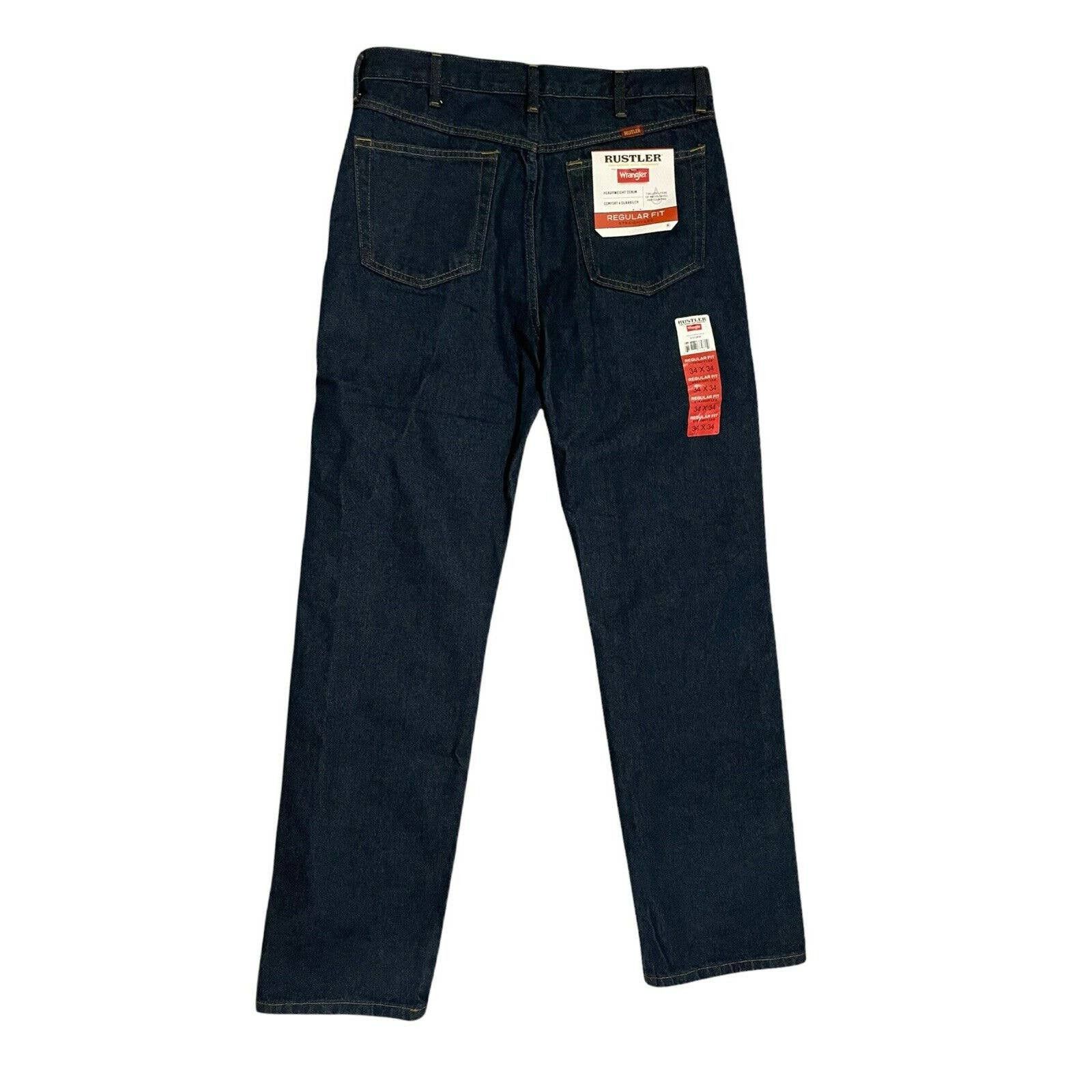 Wrangler Wrangler Rustler Heavyweight Jeans Regular Fit Straight | Grailed