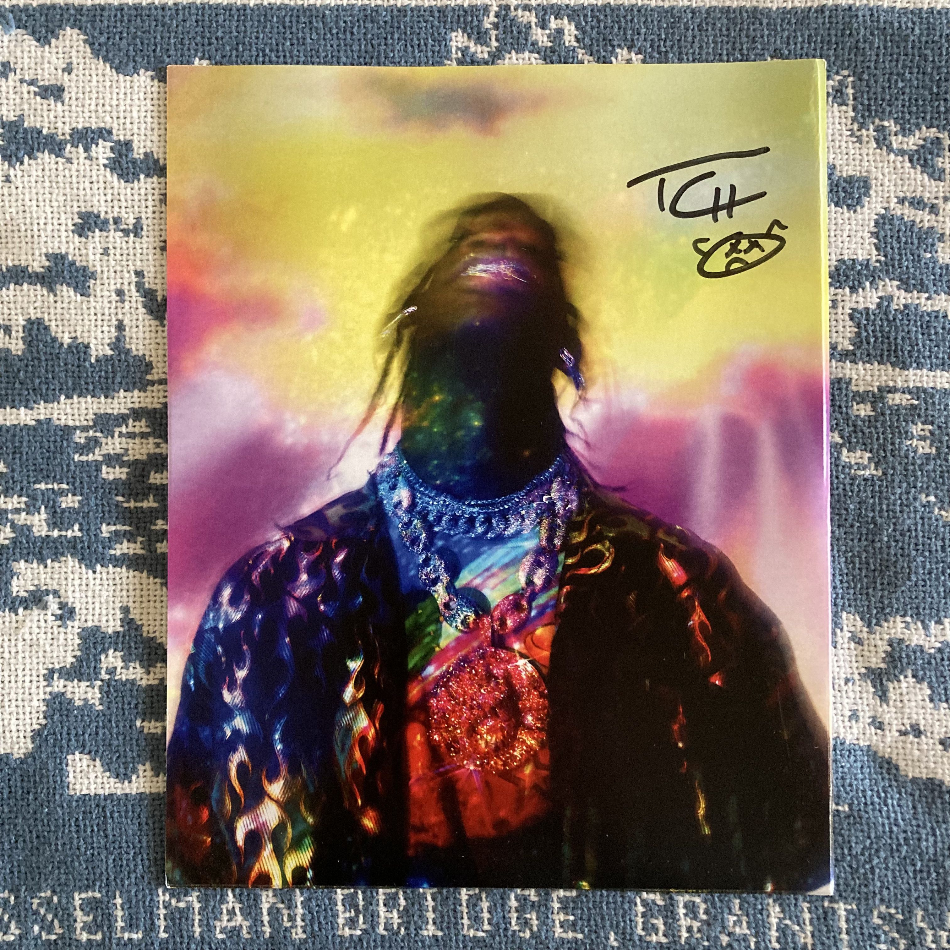 Travis Scott Travis Scott Signed Lithograph | Grailed