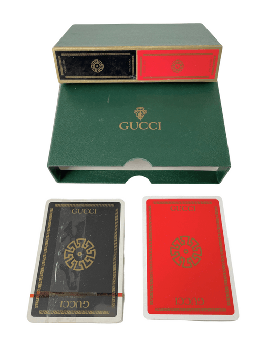 Gucci Vintage Gucci Playing Cards Set | Grailed