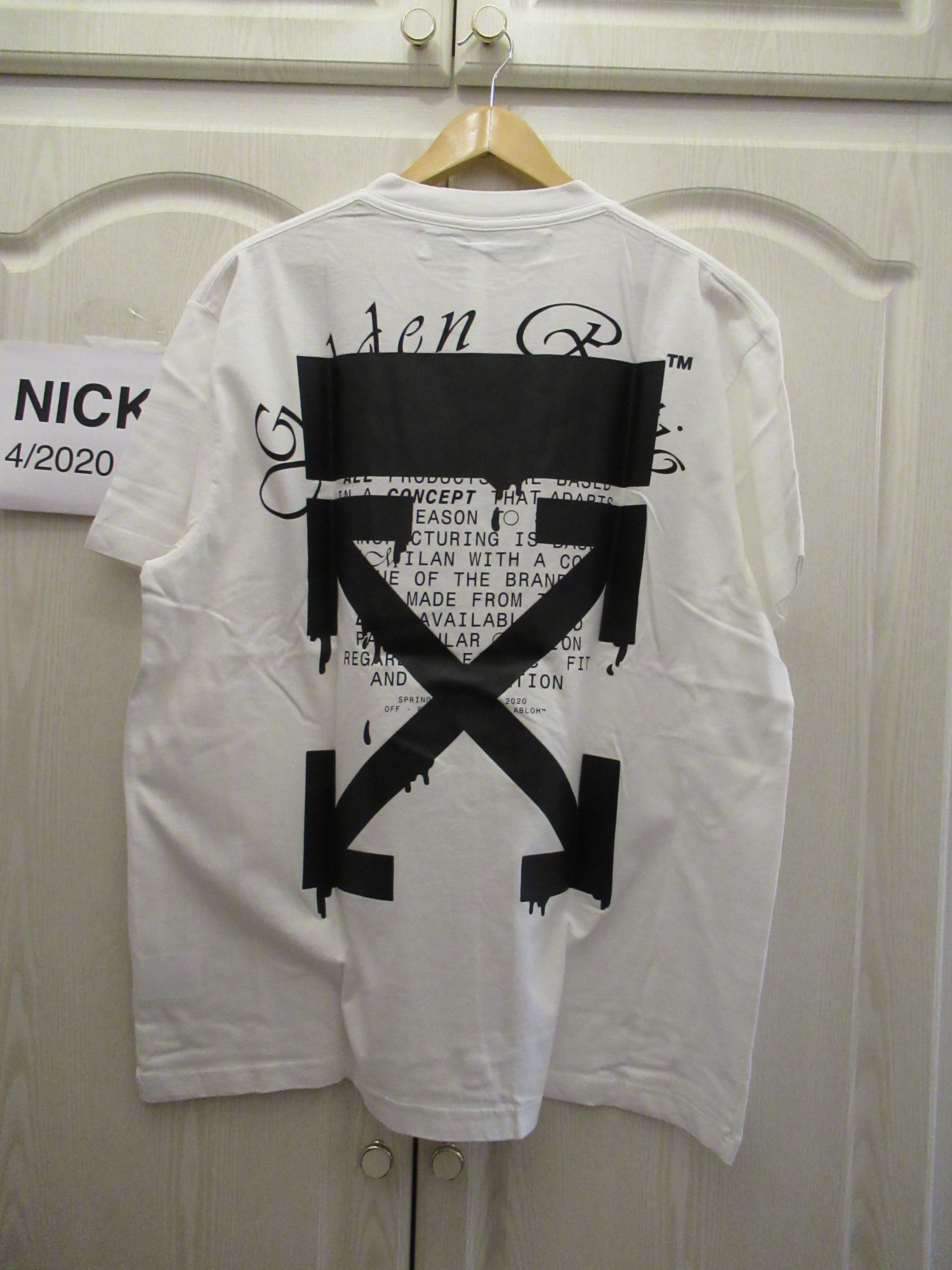 Off-White Off White Dripping Arrows Virgil Large New | Grailed