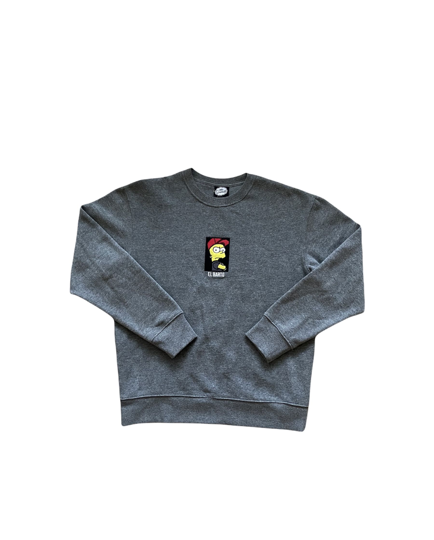 Cartoon Network × Streetwear × The Simpsons 2015 Bart Simpson Grey ...