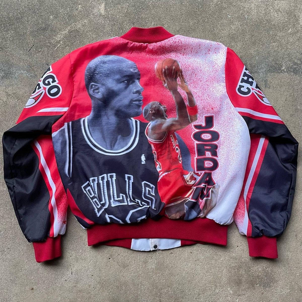 Chalk Line × NBA × Vintage 90’s Michael Jordan Chicago Bulls Chalkline ...