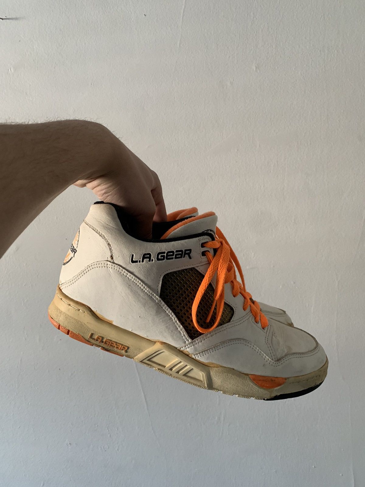 La Gear × Vintage Vintage 80s LA Gear Basket Ball Sneakers | Grailed