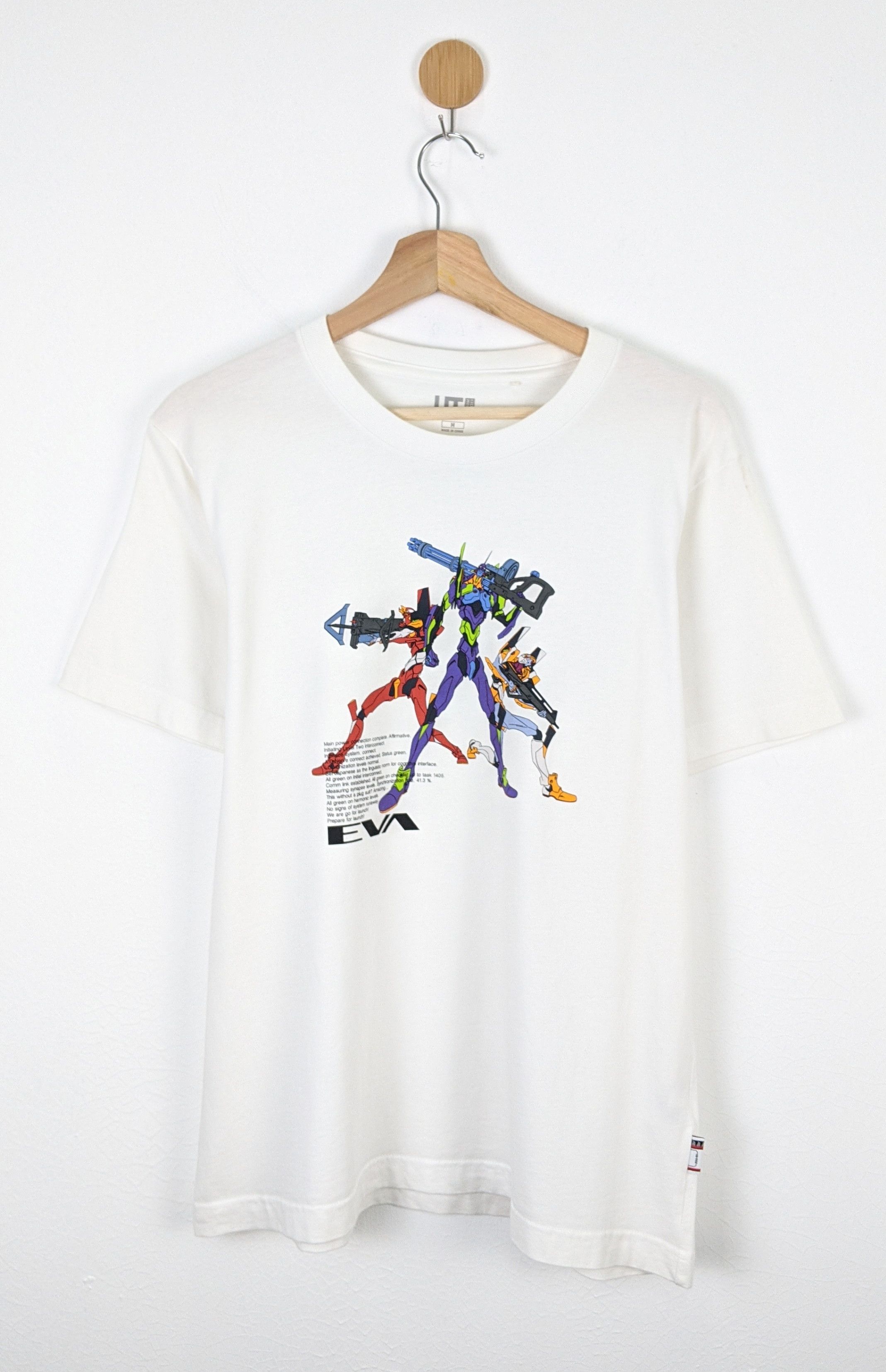 Cartoon Network × Uniqlo Neon Genesis Evangelion EVA Anime Shirt | Grailed