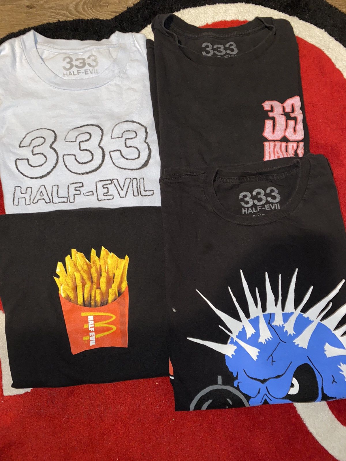 Bundle × Half Evil HALF EVIL BUNDLE LARGE TEES | Grailed