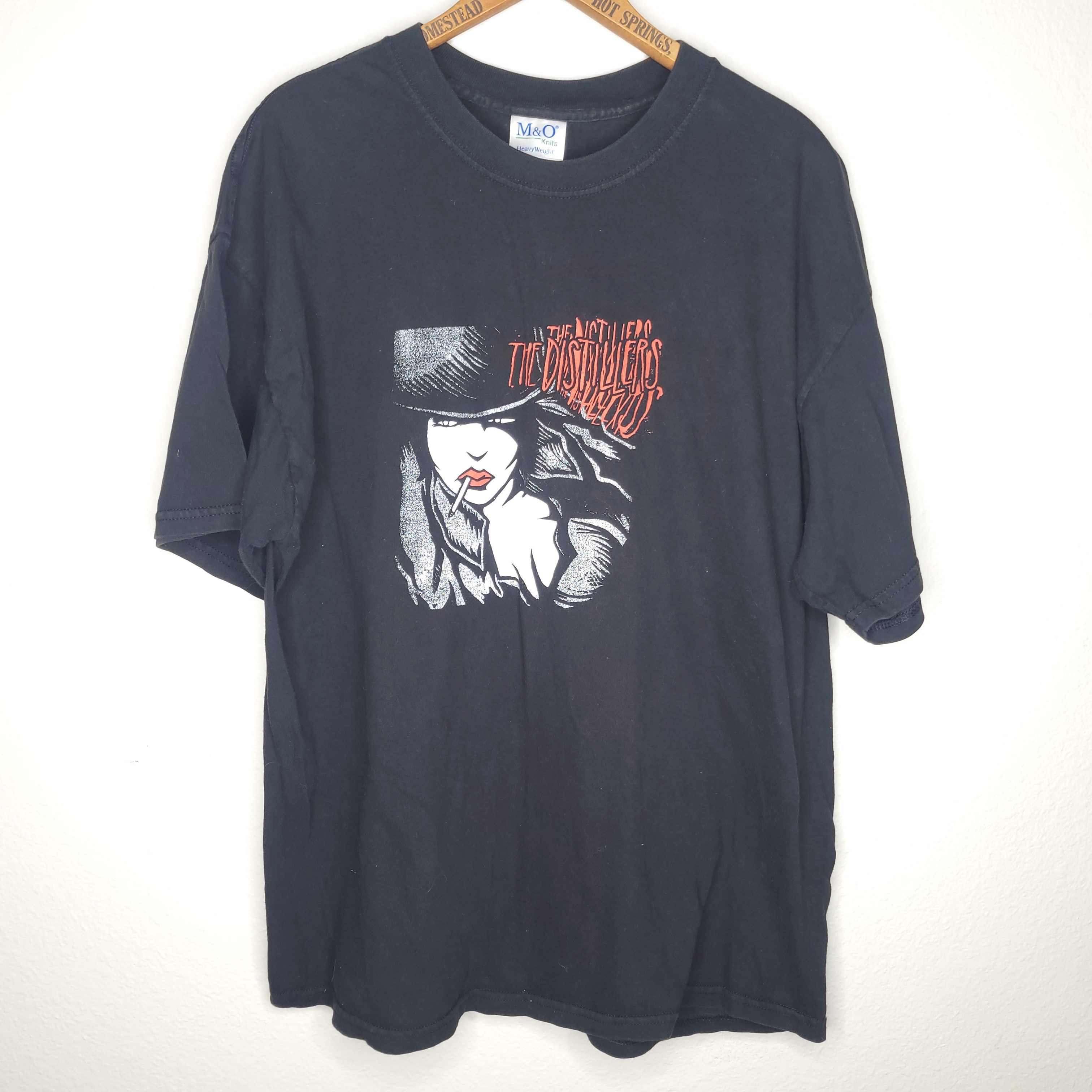 Vintage The Distillers Band T Shirt Double Sided Tour Tee | Grailed