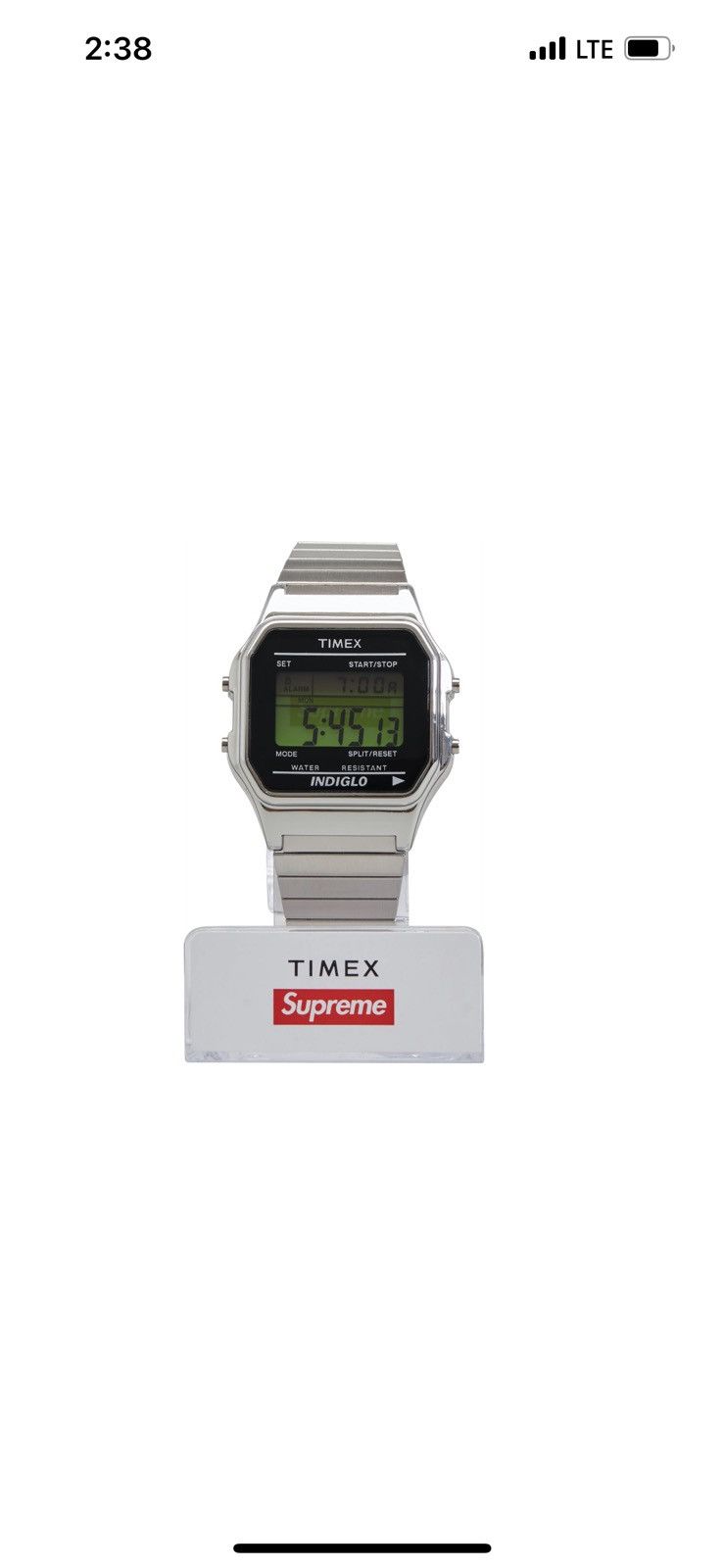 Supreme × Timex Supreme Timex Digital Watch | Grailed