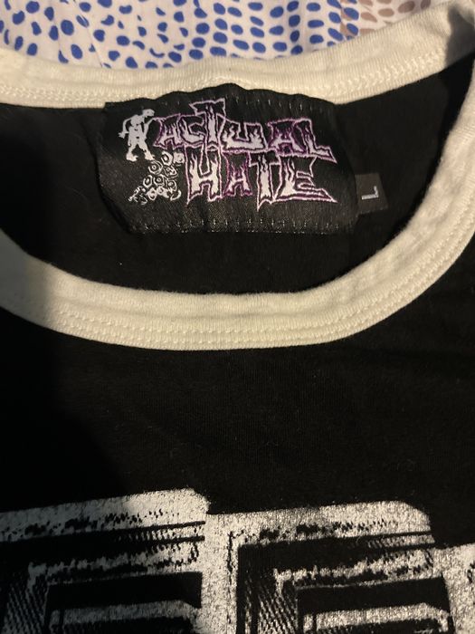 Actual Hate Actual Hate Ken Carson Teen X Ringer tee | Grailed