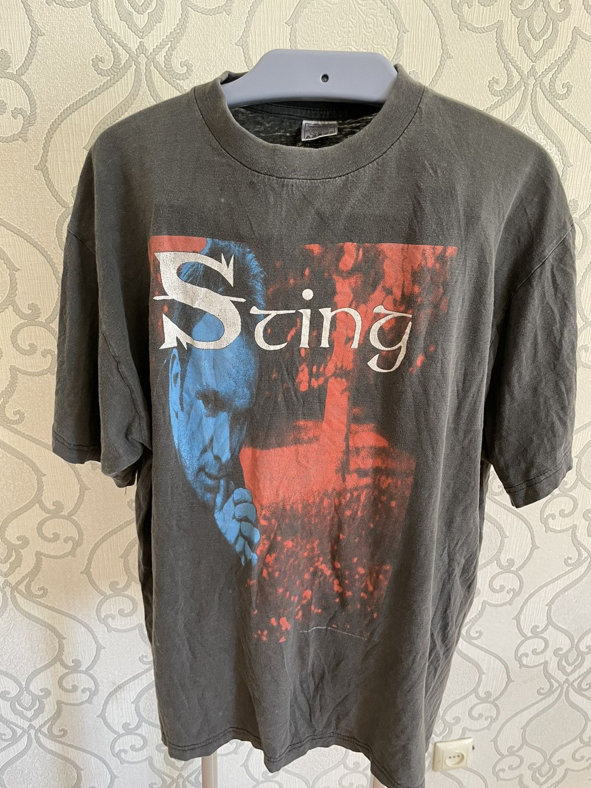 Band Tees × Sting × Vintage Rare vintage STING 1995 tour tee mercury | Grailed
