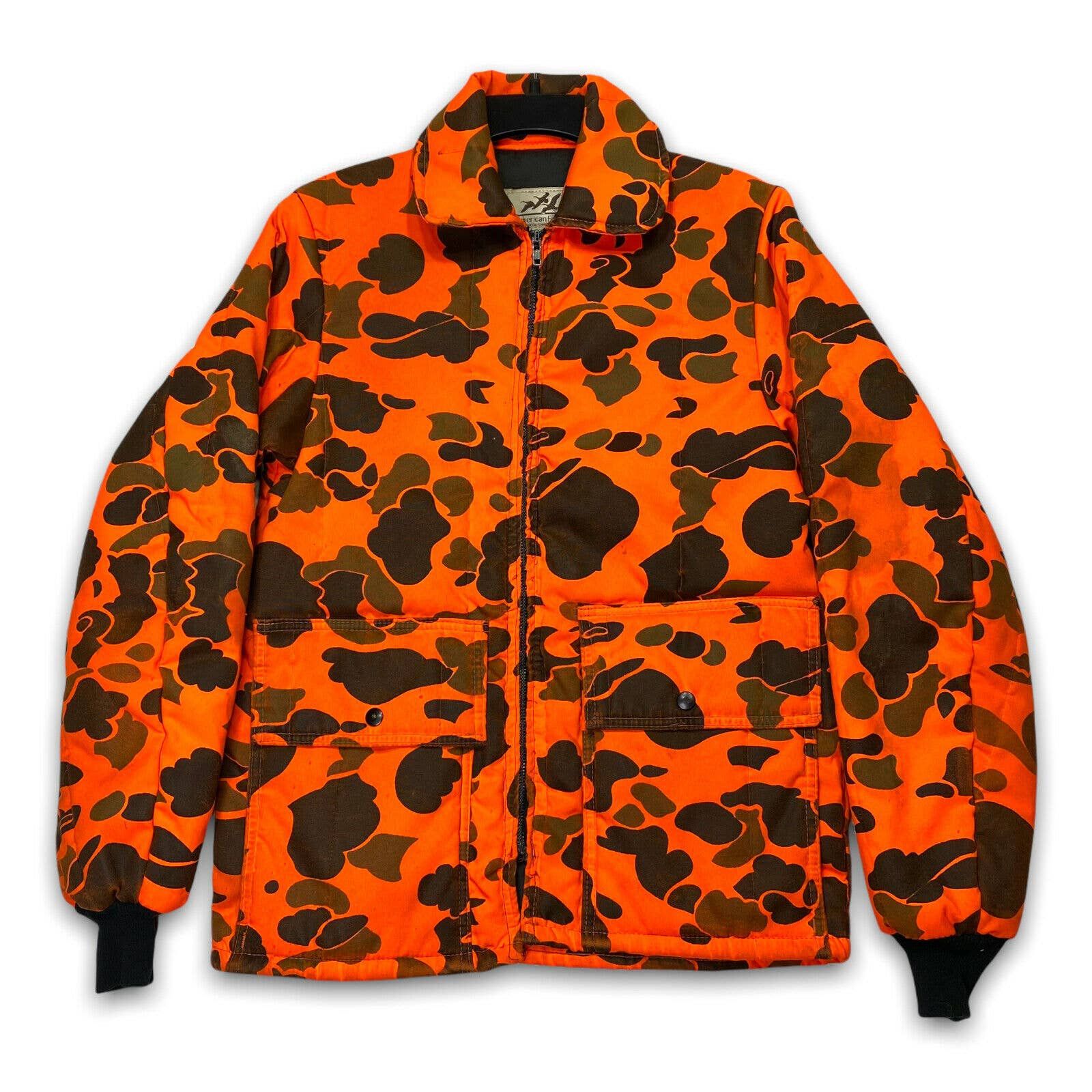 Camo × Made In Usa × Vintage Vintage American Field Blaze Orange Camo ...