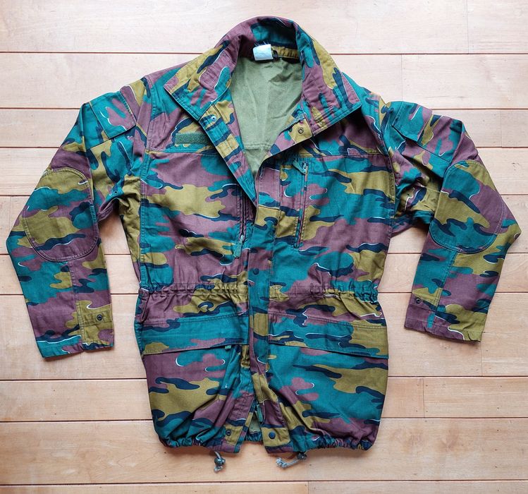 Vintage Belgian Army ABL Smock with Jigsaw Camo | Grailed
