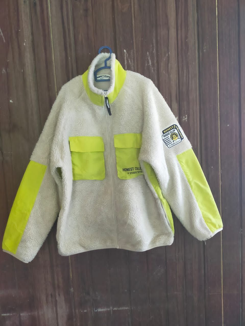 Designer × Japanese Brand × Studio Seven Honest College fleece jacket ...