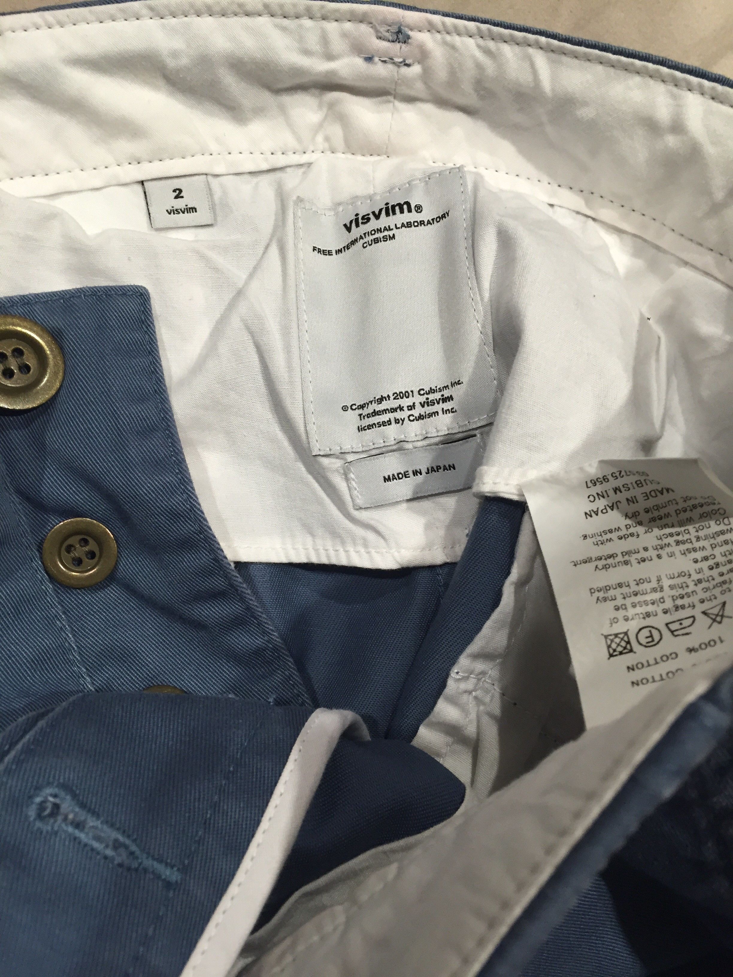 Visvim Slim chino | Grailed