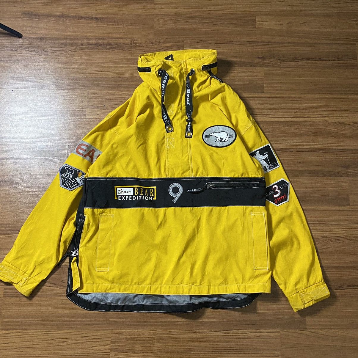 Japanese Brand × Vintage Vintage Bear Usa Jacket | Grailed