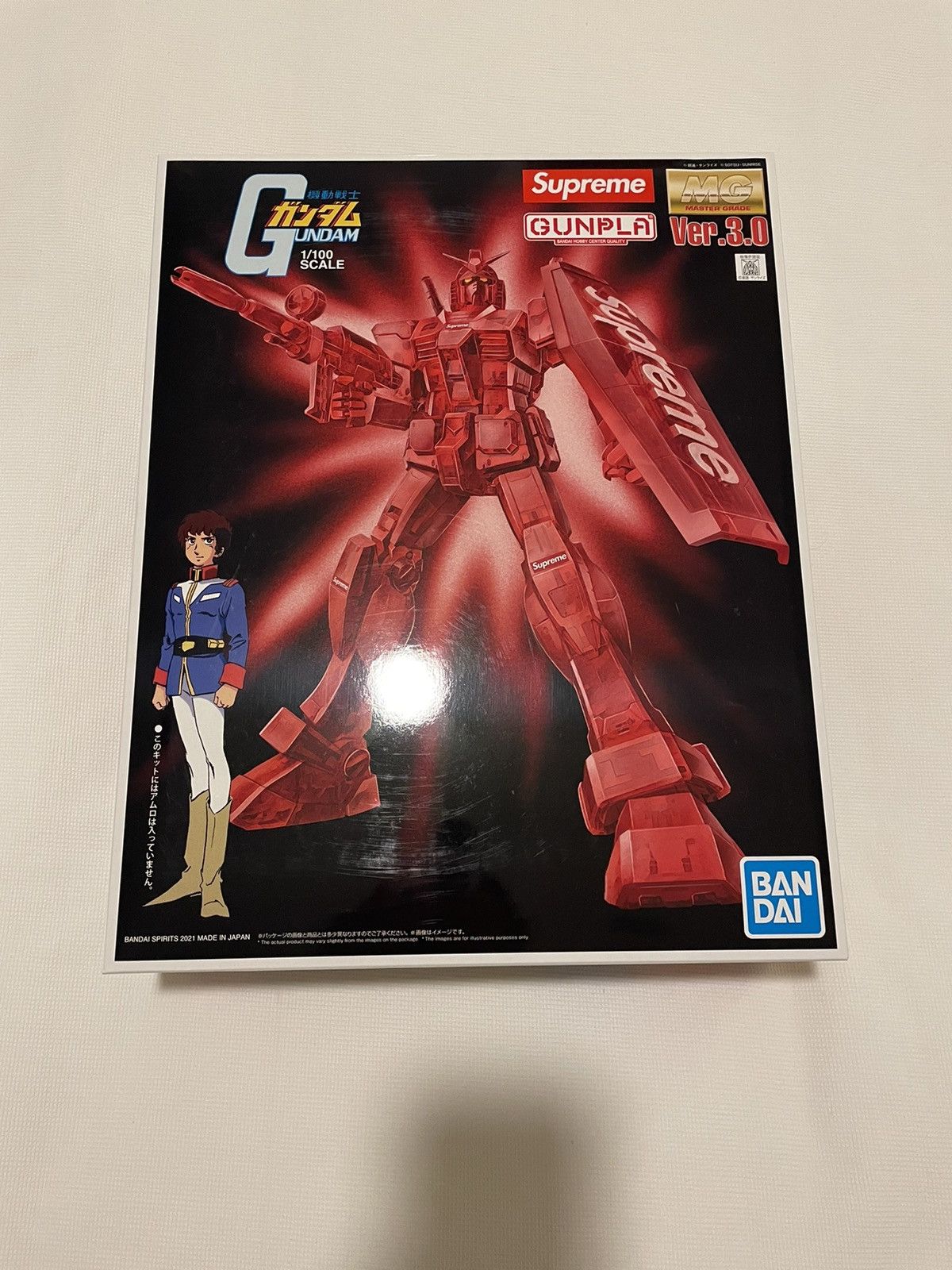 Supreme Supreme®/MG 1/100 RX-78-2 GUNDAM Ver.3.0 | Grailed