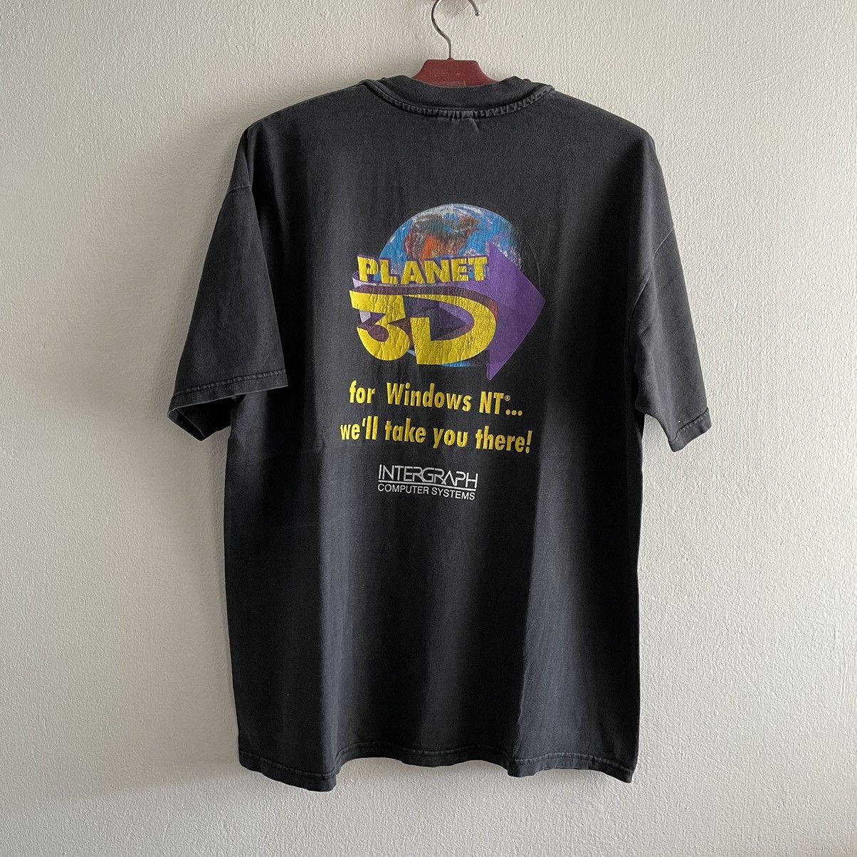 Hanes × Vintage (Free Shipping) Vintage 90s Intergraph Computer Systems ...