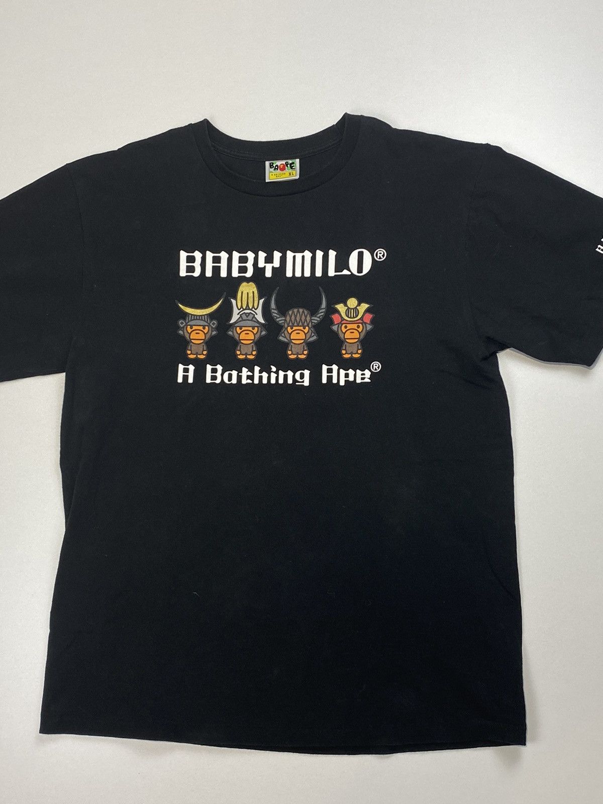 Bape Bape Exclusive Japan Kyoto Baby Milo Samurai tee | Grailed