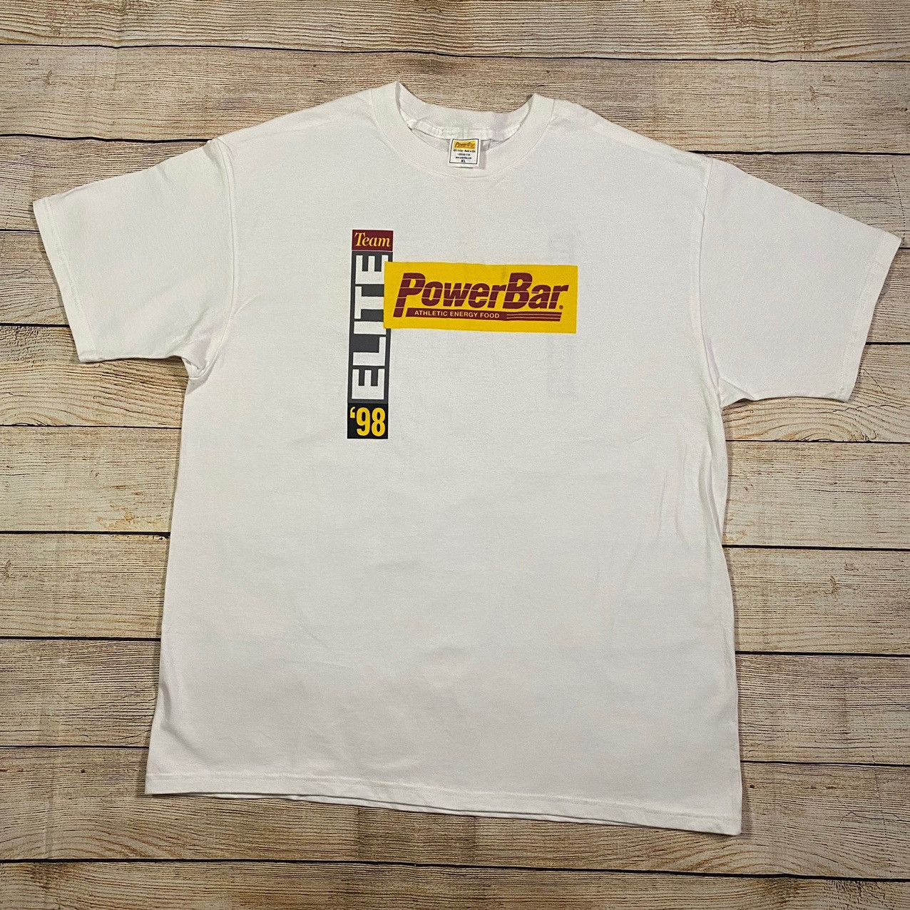 Vintage Vintage 1998 PowerBar Team Elite t-shirt | Grailed
