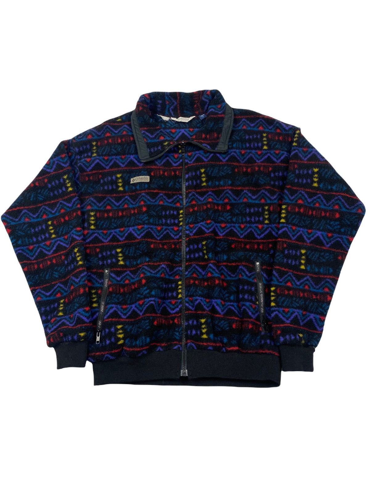 Columbia × Made In Usa × Vintage Vintage 90s Columbia USA Made Aztec ...