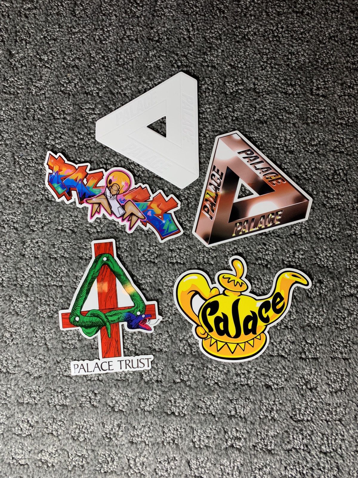 Palace Palace Sticker Bundle | Grailed