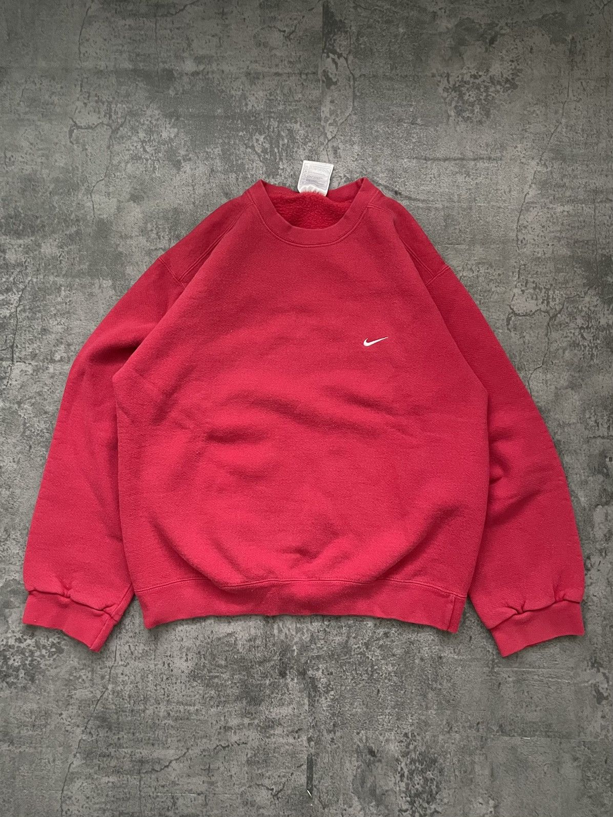 Nike Vintage 1990s Nike Red Tag Cherry Sweatshirt | Grailed