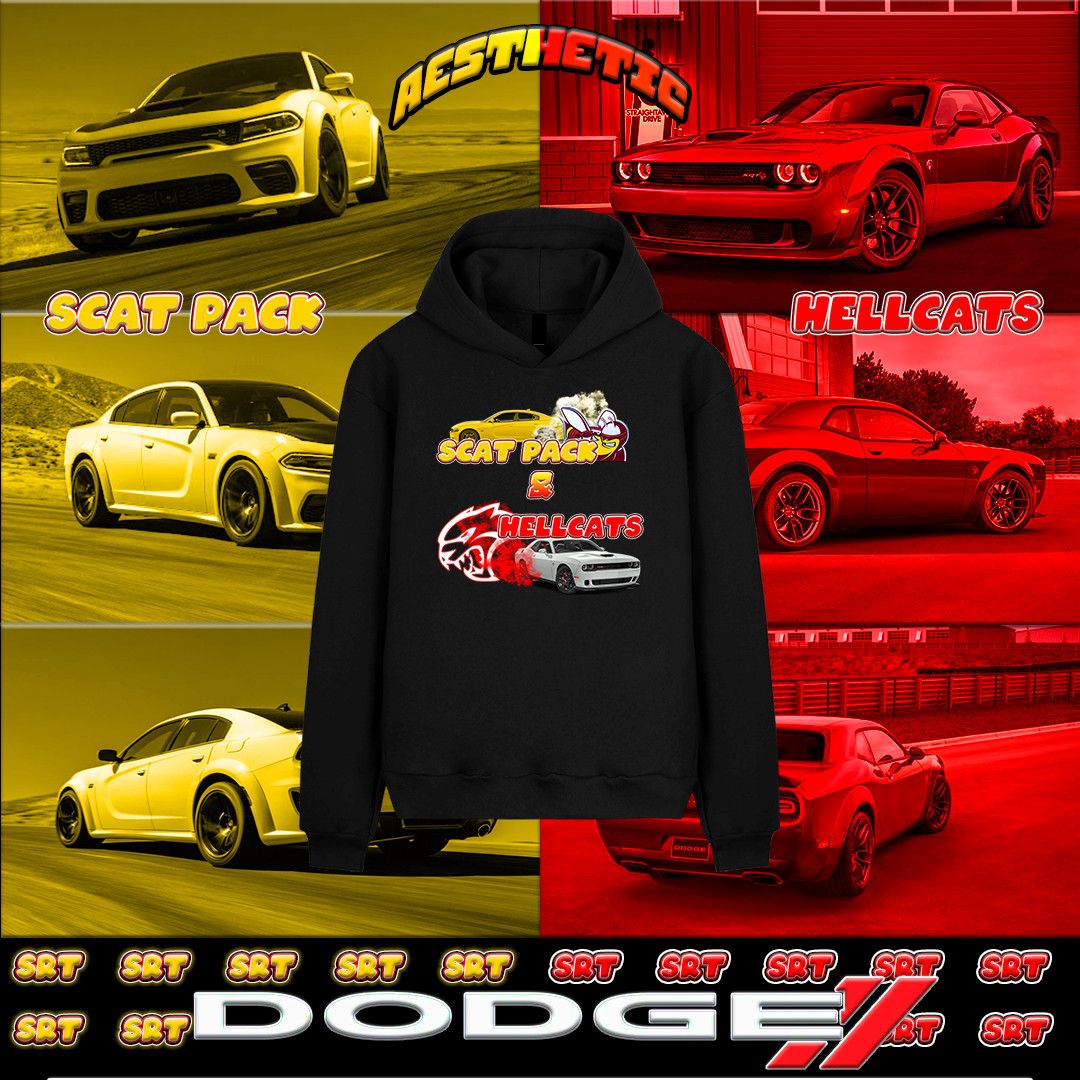 Very Rare 'Aesthetic' Scat Pack & Hellcats Hoodie | Grailed