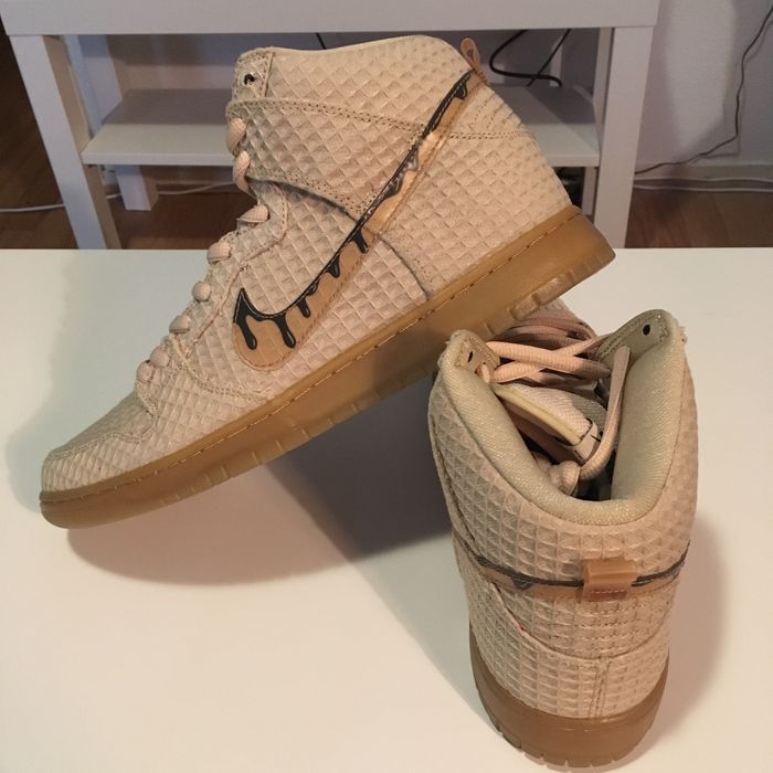Nike Nike SB Dunk High Premium "Chicken and Waffles" | Grailed