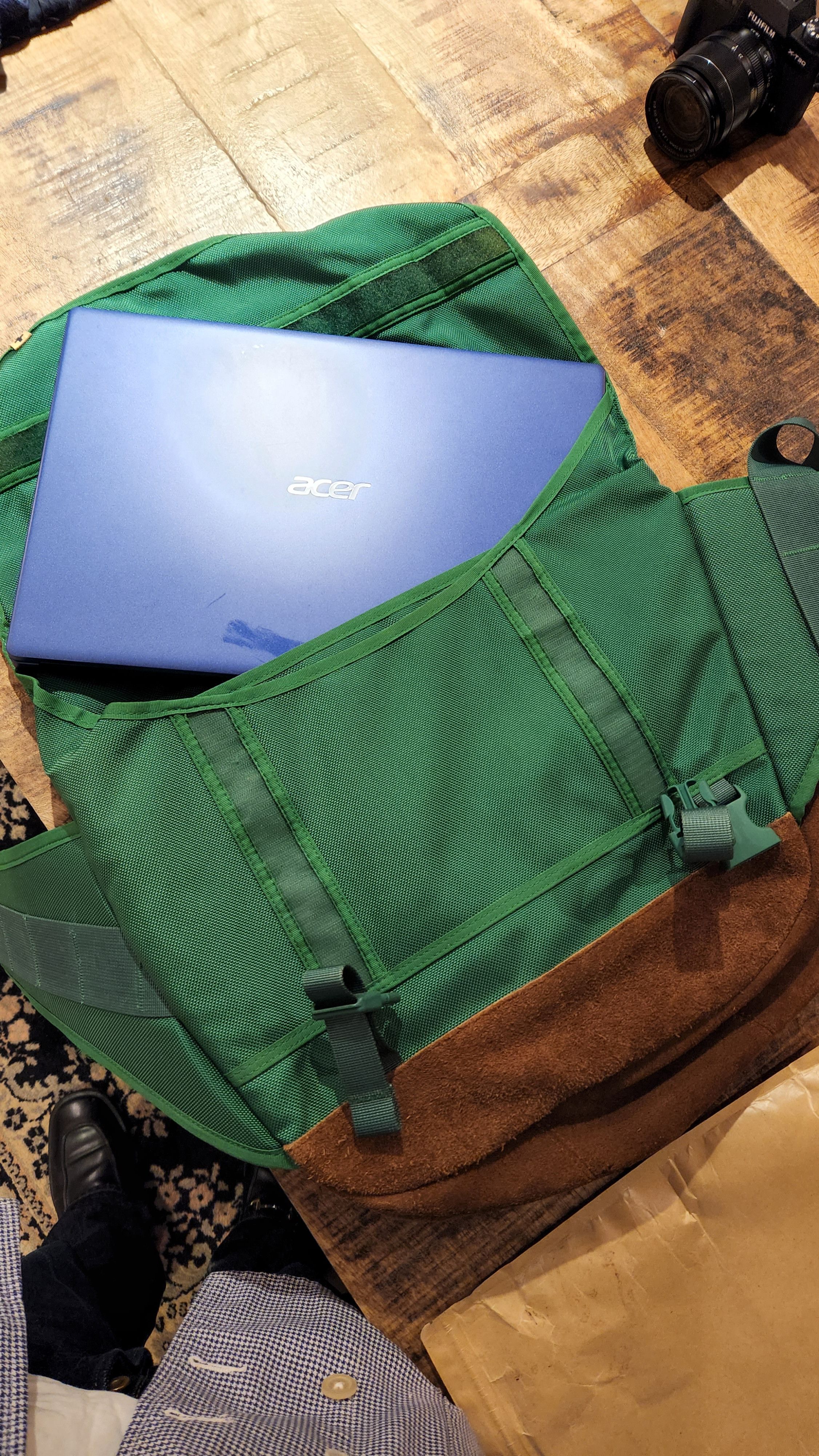 Visvim Visvim Ballistic E-Cat Messenger Bag 2014SS (28L) | Grailed