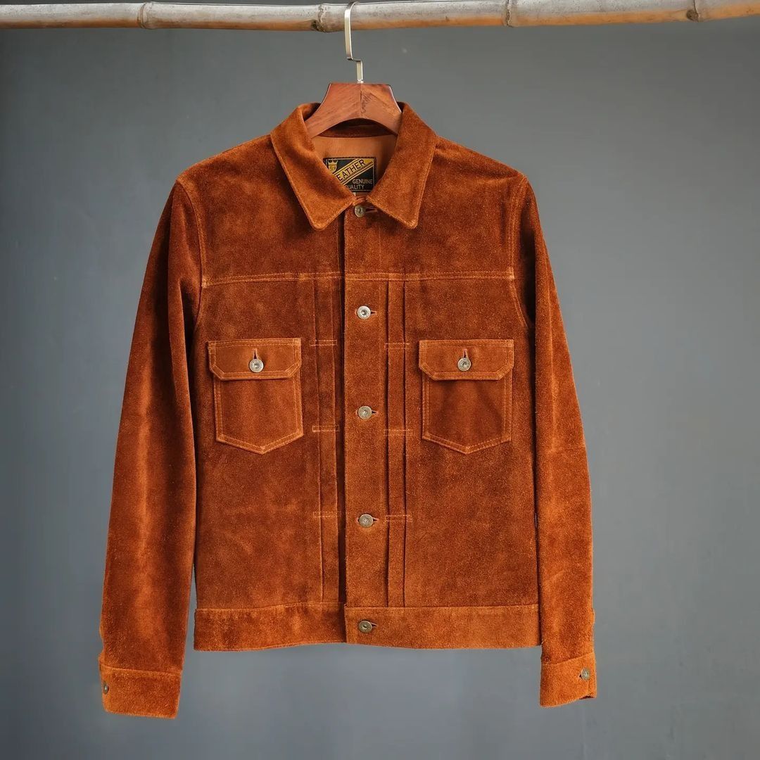 Japanese Brand Y2 Leathers Suede Jacket Type 2 Original Made In Japan ...